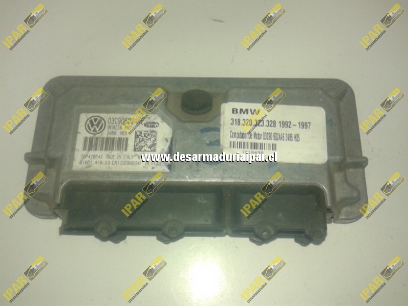 Computador De Motor 03C90 6024AE 2486 H05 BMW 318.320.323.328 1992 1993 ...