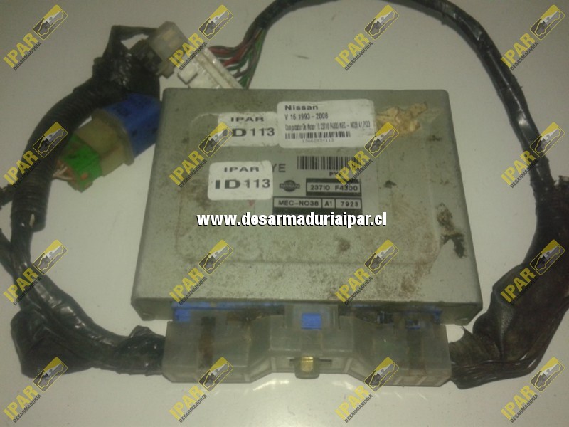 Computador De Motor YE 23710 F4300 MEC N038 A1 7923 NISSAN V 16 1993 ...