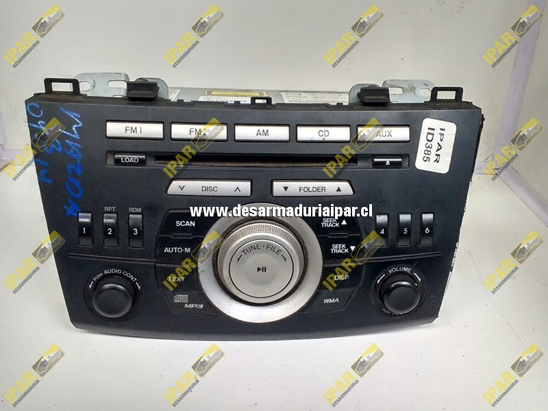 Radio MAZDA 3 2009 2010 2011 2012 2013 2014 | Desarmaduria IPAR