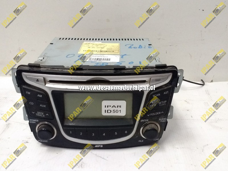 Radio HYUNDAI Accent 2012 2013 2014 2015 2016 2017 2018 2019 2020 ...