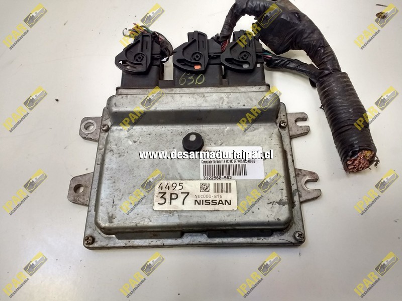 Computador De Motor 1.6 4X2 MC 3P7 4495 NEC000-816 NISSAN Tiida 2004 ...