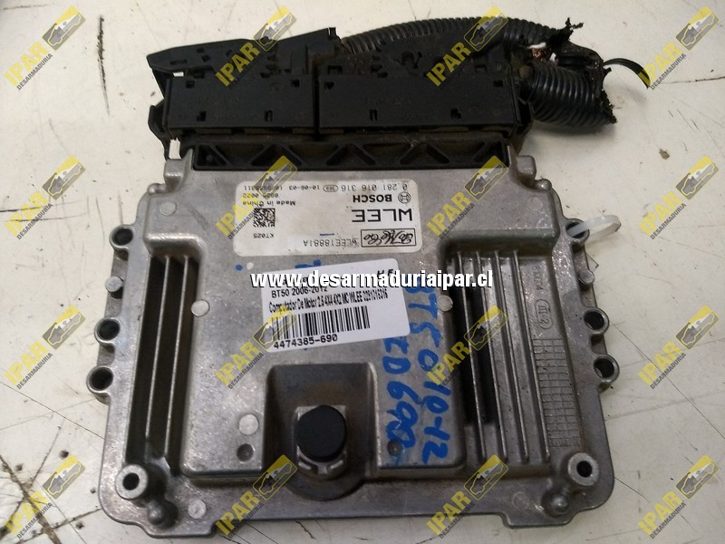 Computador De Motor 2.5 4X4 4X2 MC WLEE 0281016316 MAZDA BT50 2006 2007 ...