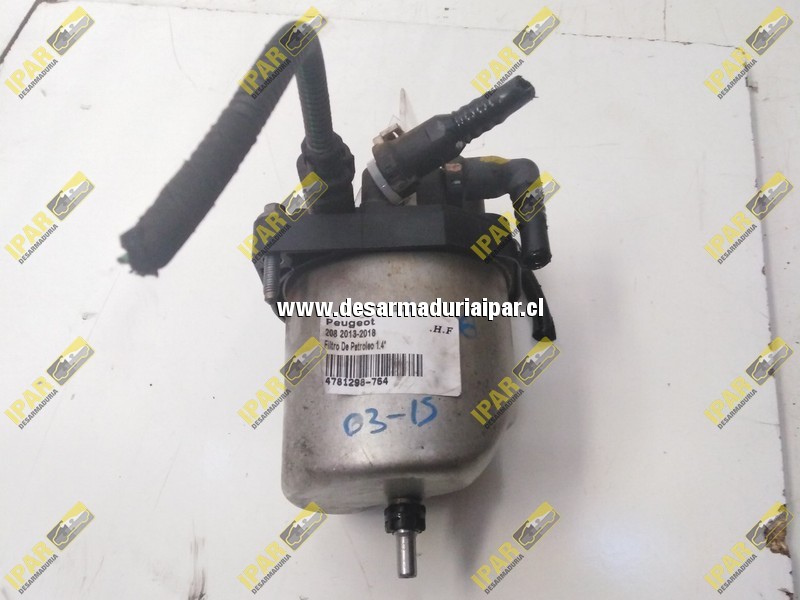 Filtro De Petroleo 1.4* PEUGEOT 208 2013 2014 2015 2016 2017 2018 ...