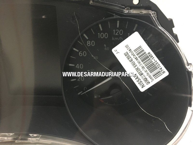 Tacometro Mecanico Tablero De Instrumento Con Mica Rota ID 1858 NISSAN ...